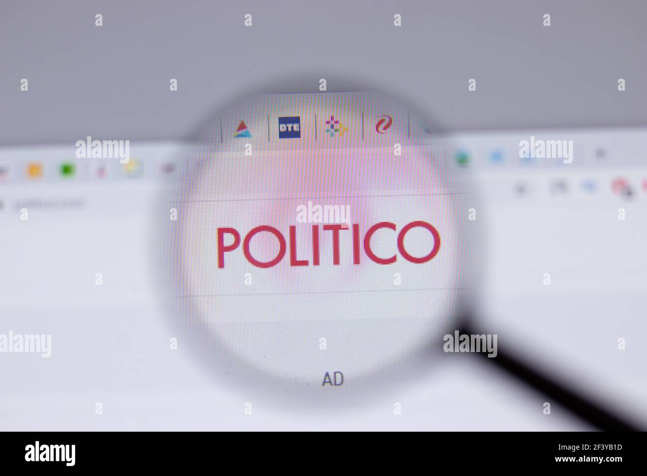 Politico logo hi-res stock photography and images - Alamy