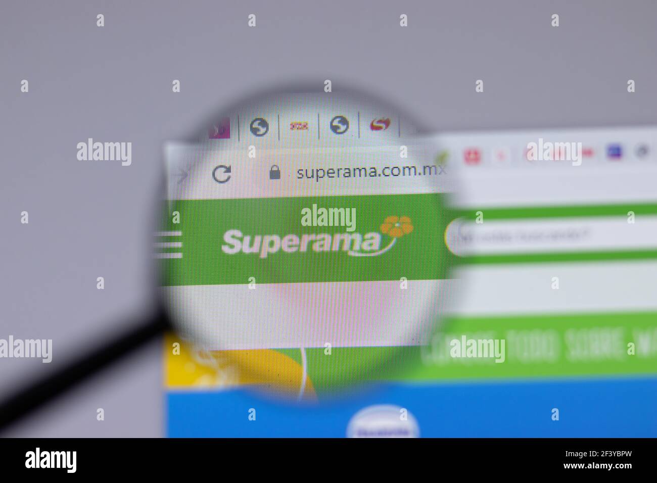 Superama logo hi-res stock photography and images - Alamy
