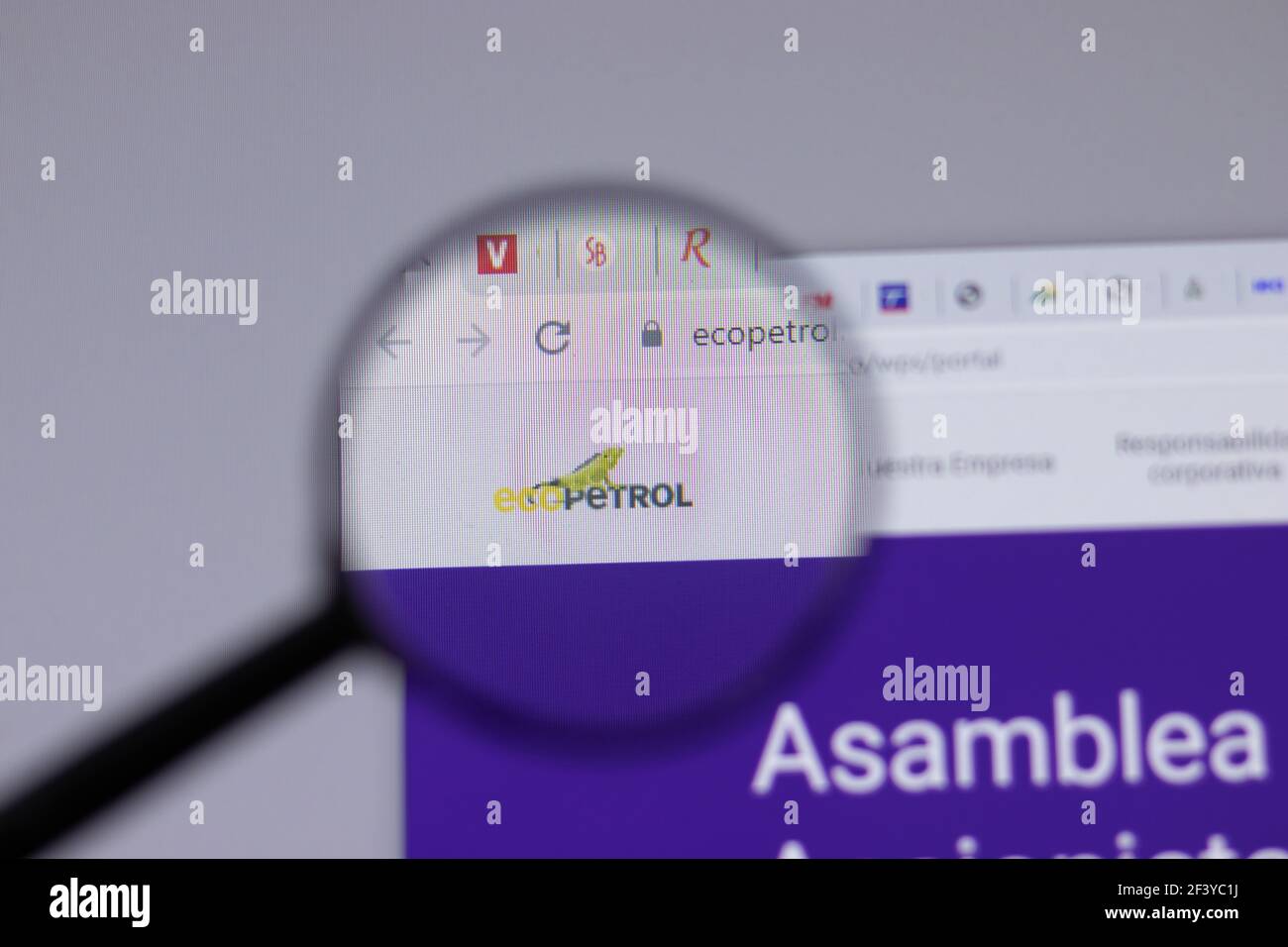 Ecopetrol logo hi-res stock photography and images - Alamy