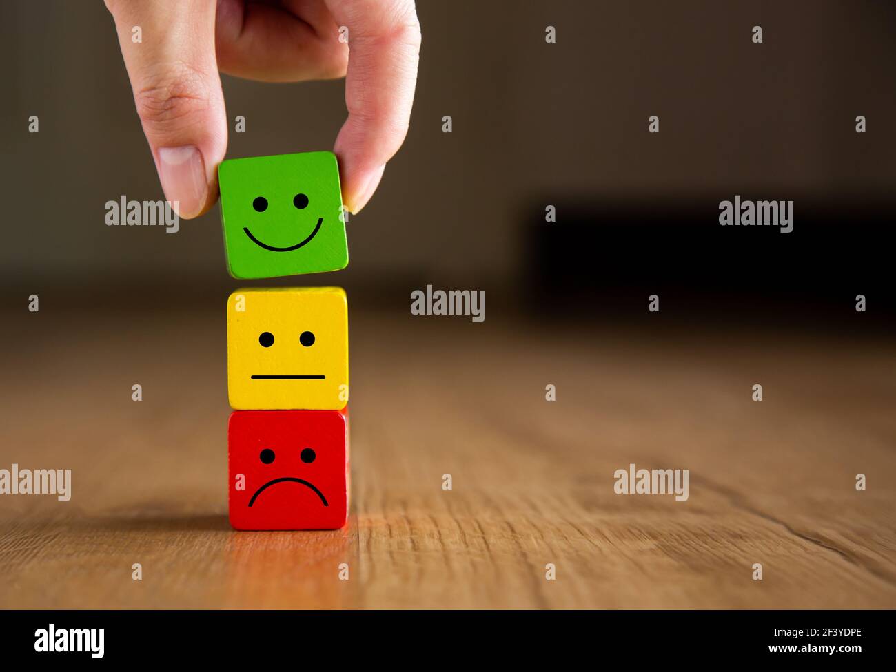 Customer service evaluation and satisfaction survey concepts. The ...