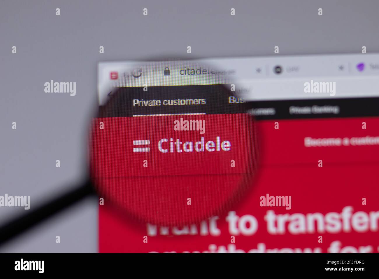 Citadele sign hi-res stock photography and images - Alamy