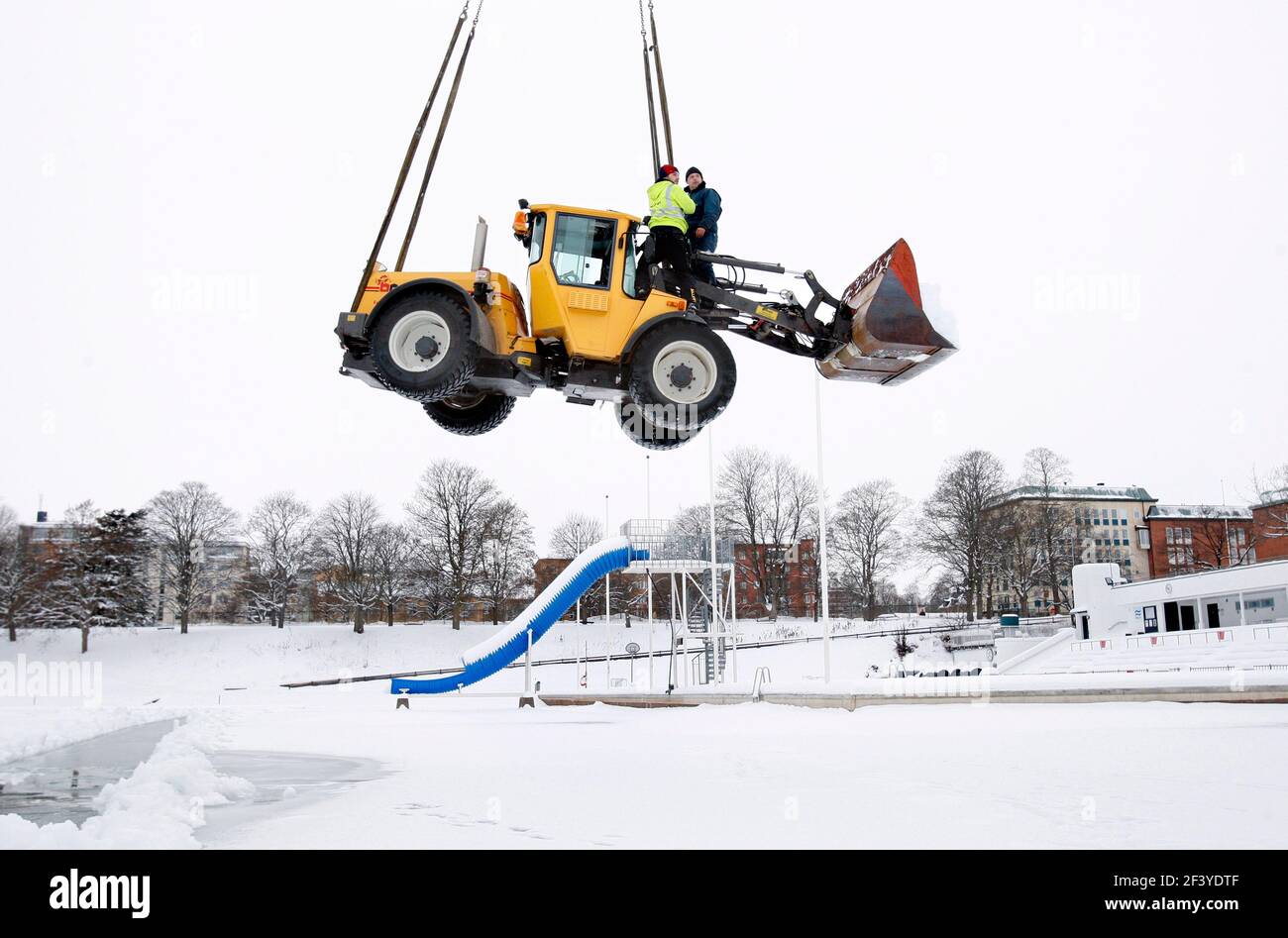 High lift wheel loader hi-res stock photography and images - Alamy