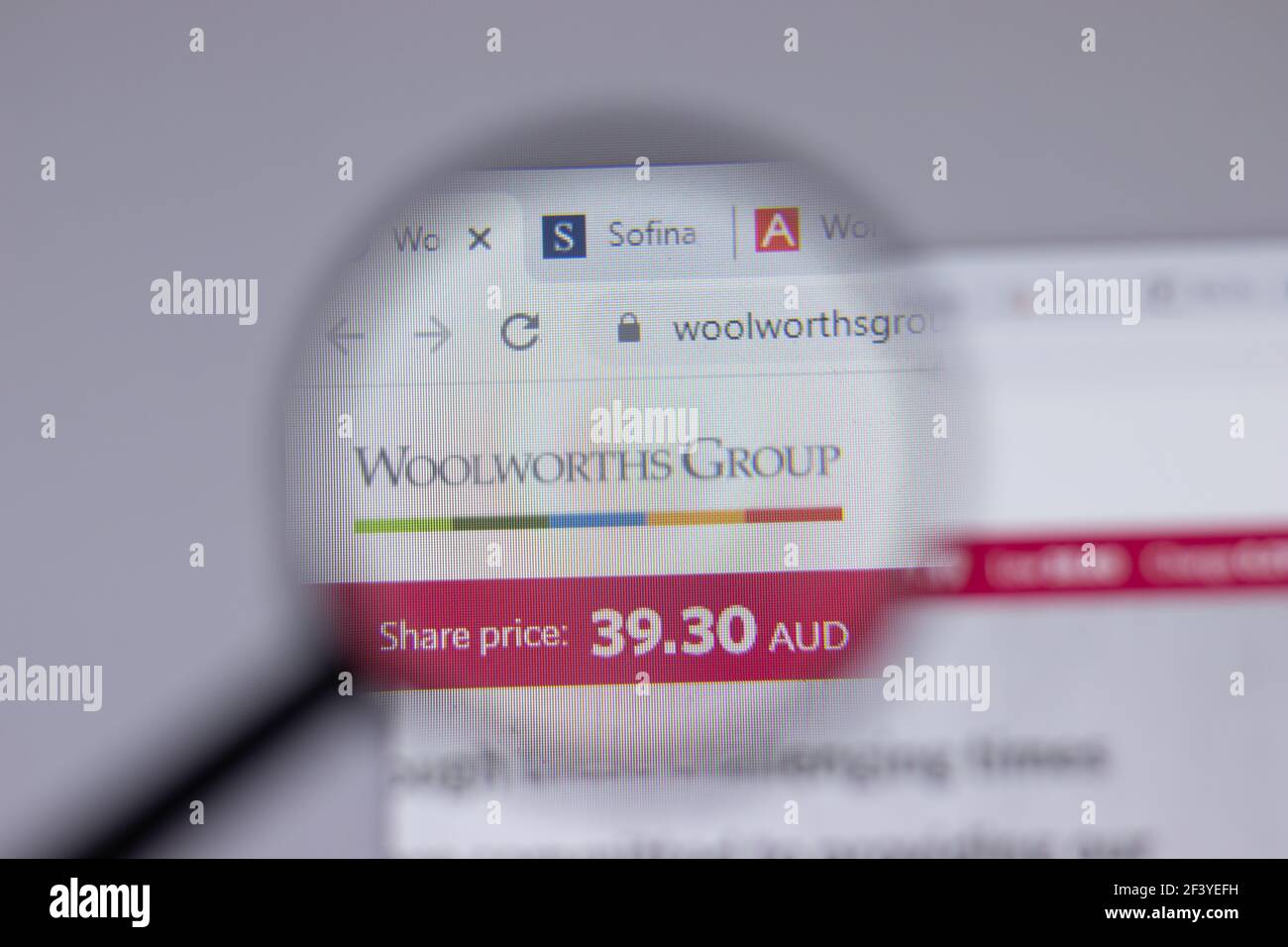Woolworths logo hi-res stock photography and images - Alamy