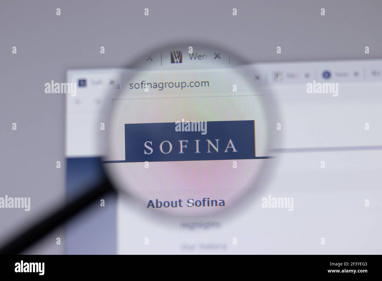 Sofina logo hi-res stock photography and images - Alamy