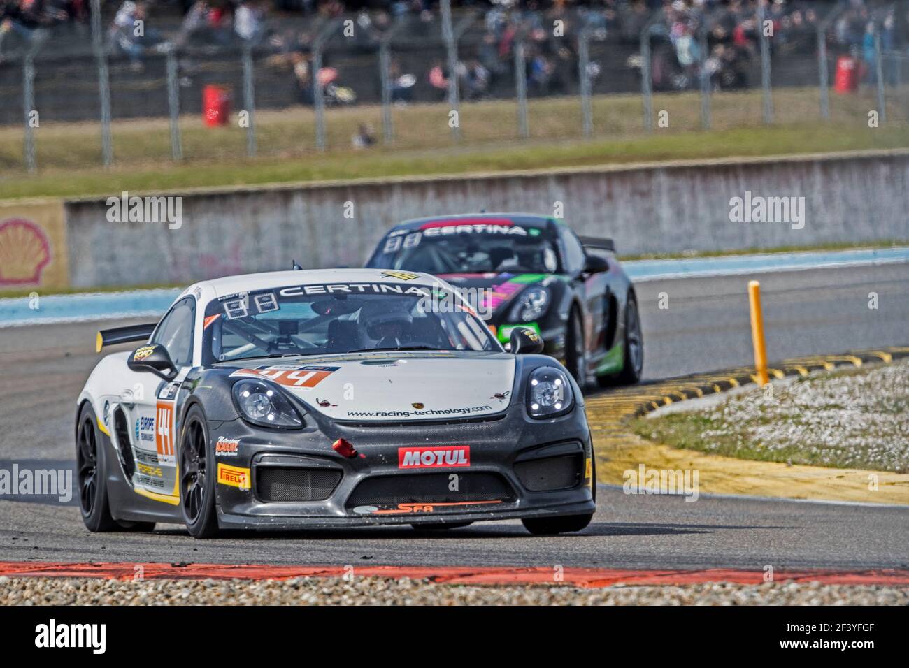 44 HUTEAU Pascal (fra), NOEL Arnaud (fra), Porsche Cayman GT4 team ...