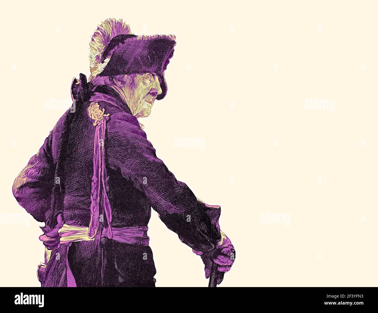 Frederick II or Frederick the Great, 1712 - 1786, King of Prussia and ...