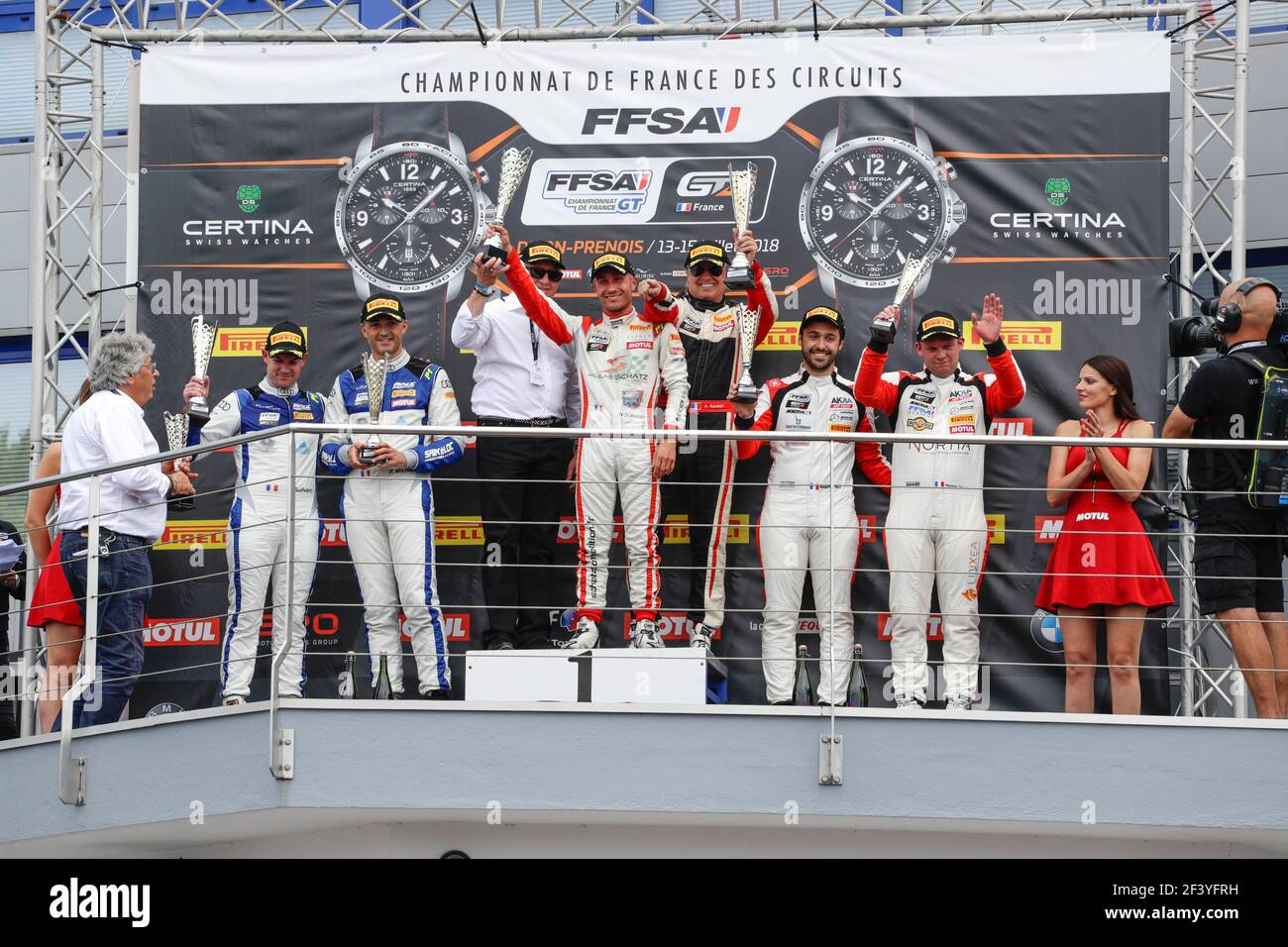 71 SCHATZ Nicolas (fra), GAUNOT Alain (fra), Ginetta AMG GT4 team ...