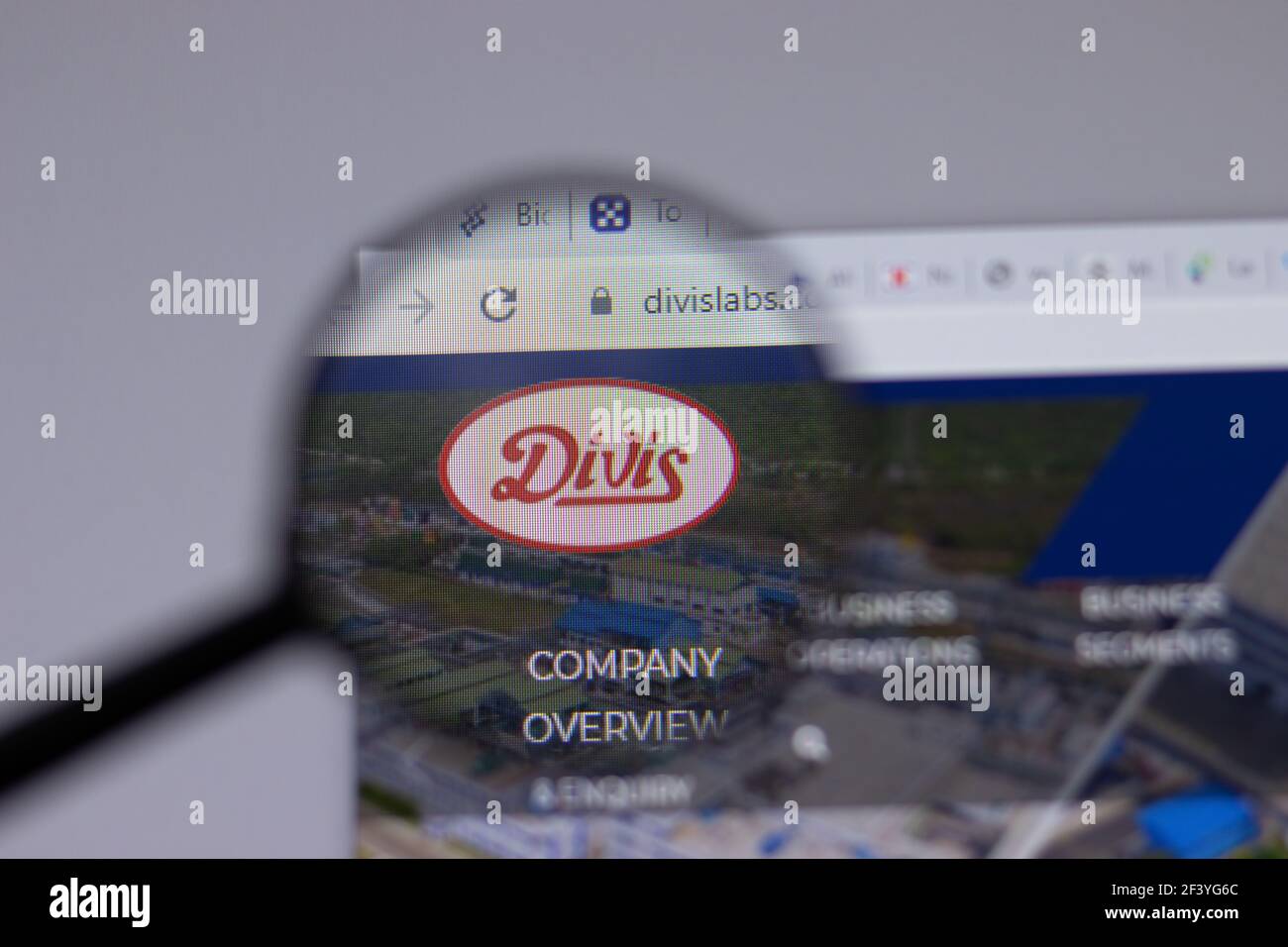 Divis laboratories logo hi-res stock photography and images - Alamy