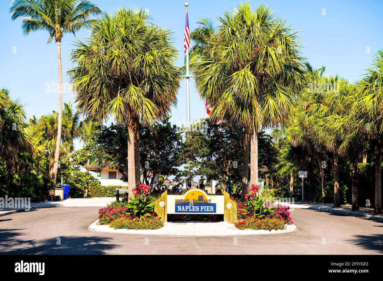 Naples fl palm trees hi-res stock photography and images - Alamy
