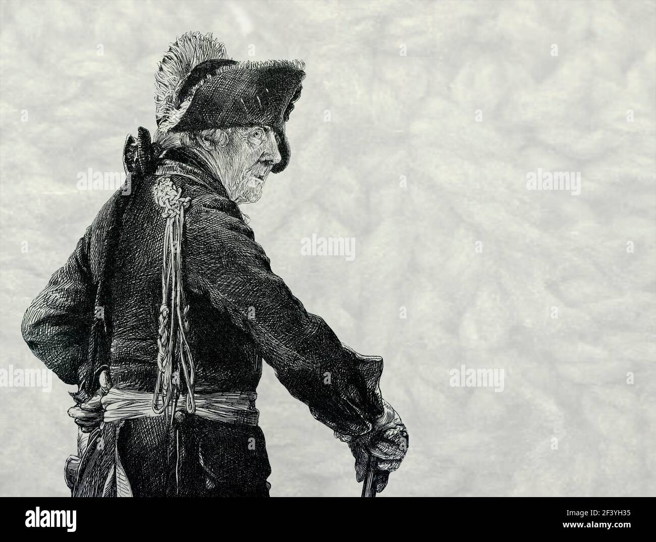 Frederick II or Frederick the Great, 1712 - 1786, King of Prussia and ...
