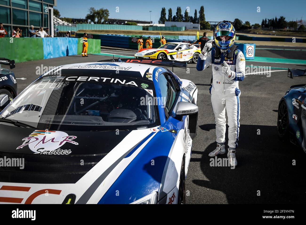 GUILVERT Gregory (fra), Audi R8 LMS GT4 team Sainteloc Racing, portrait ...
