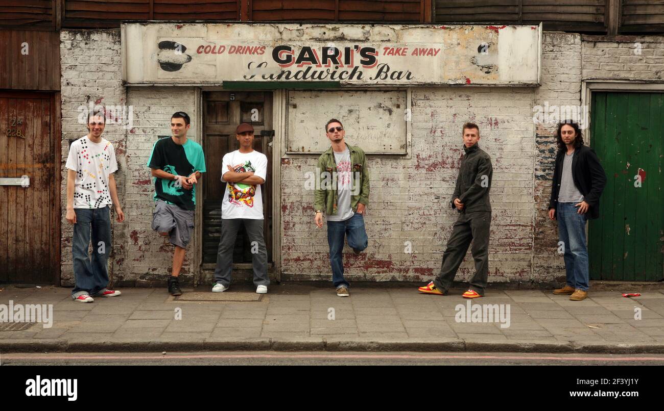 Elmore Judd.... (l to r) Tom Skinner, Louis Slipperz, Enrique Joyette ...