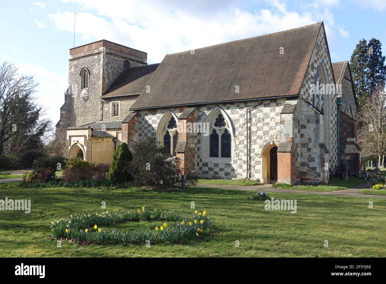 Parish church of st lawrence hi-res stock photography and images - Alamy