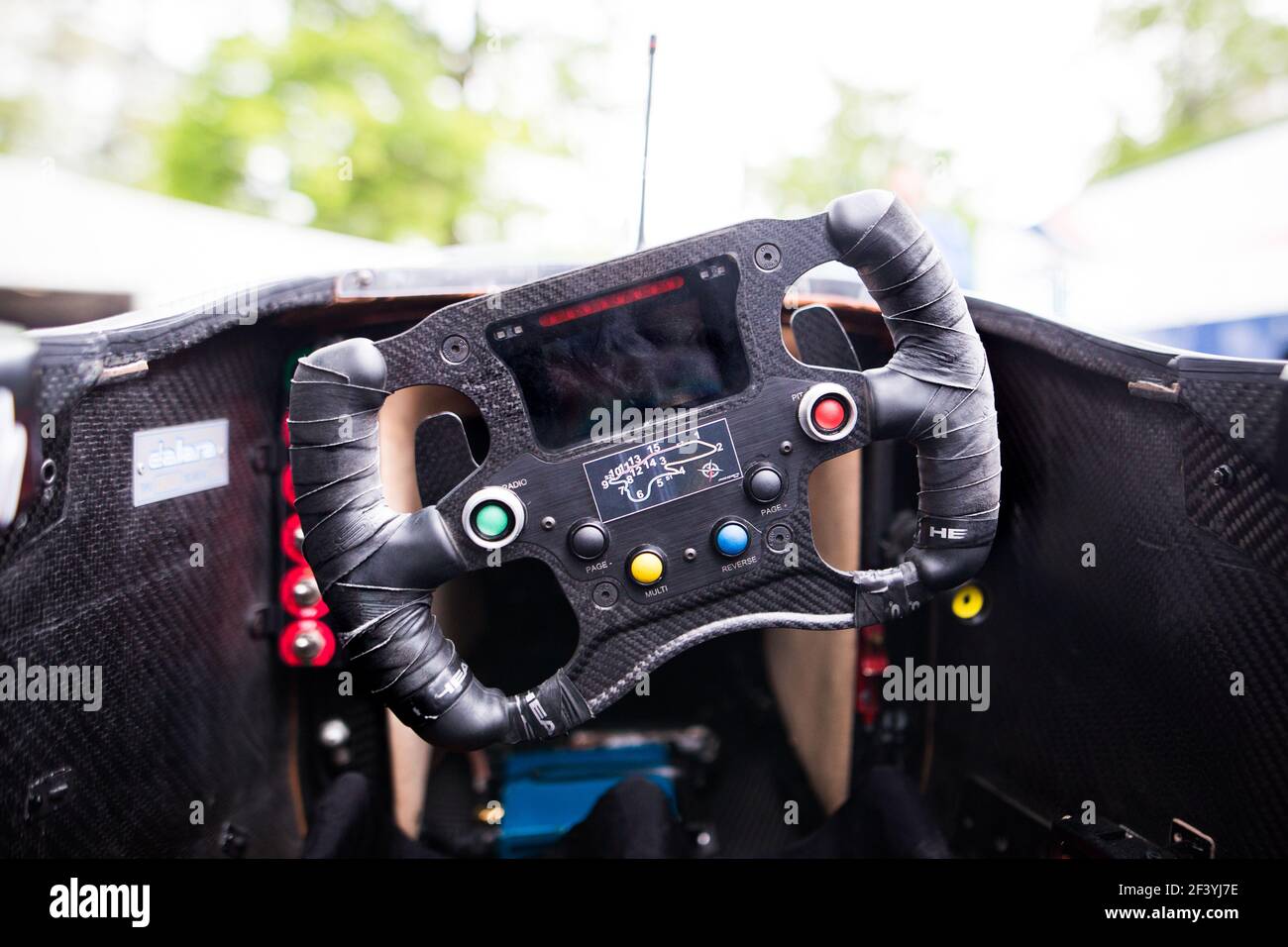 steering wheel, volant, circuit, track, piste, tracé, during the 2018 ...