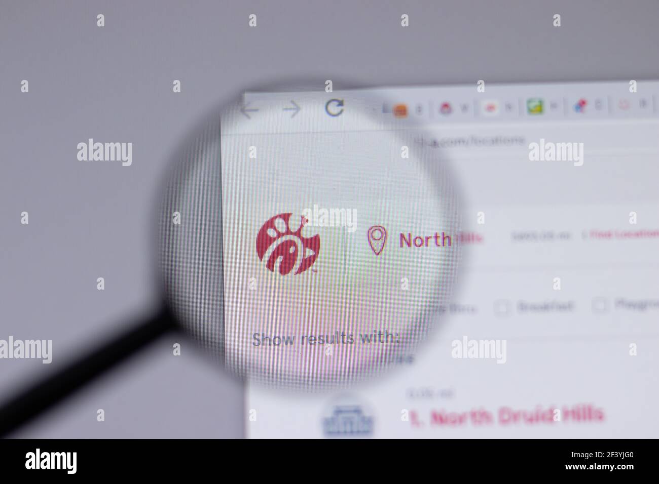 Chick fil a logo hi-res stock photography and images - Alamy