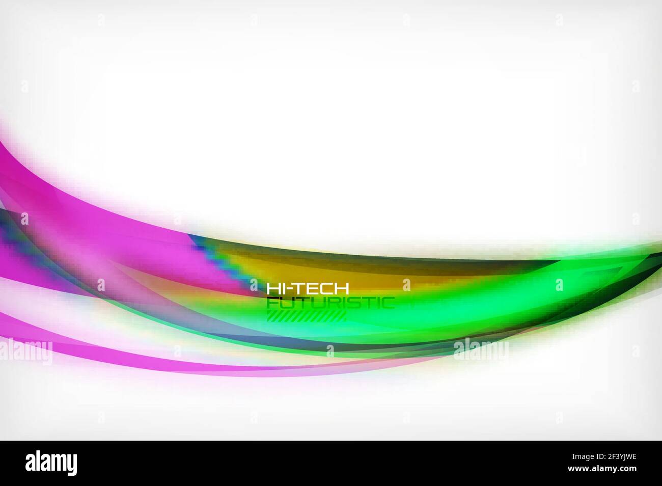 Glossy wave vector background. Glossy wave vector background, vector ...