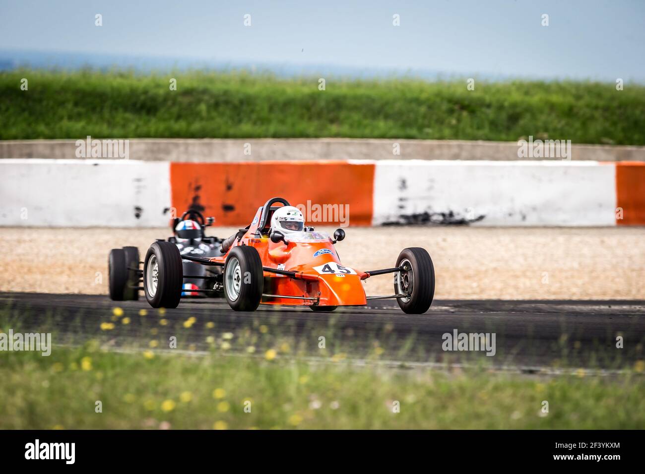 45 HERAULT JEAN PHILIPPE, FF KENT, VAN DIEMEN RF85, action during the ...