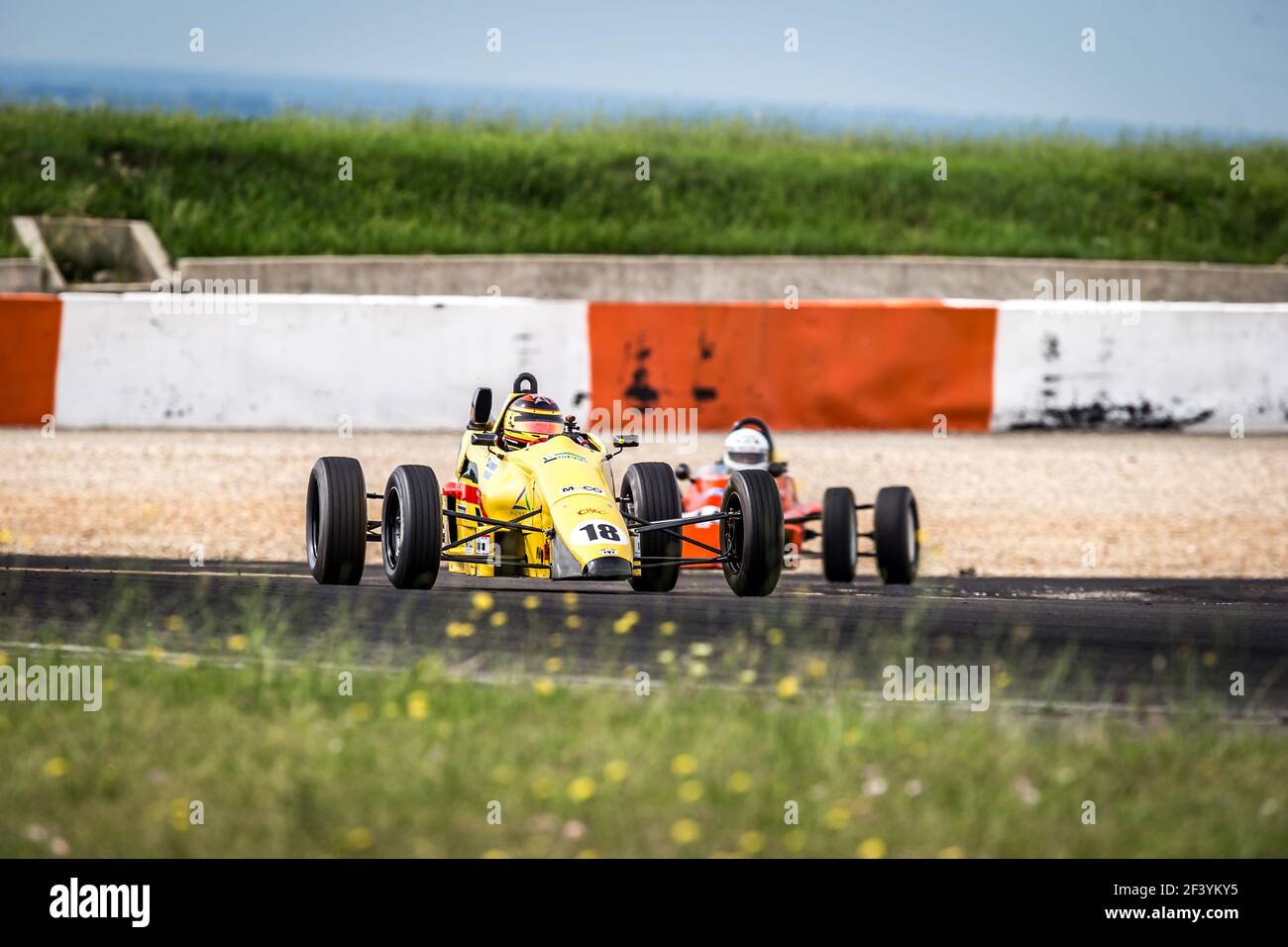 18 TOMSEN GEORGES, FF KENT, VAN DIEMEN RF90, action during the 2018 ...