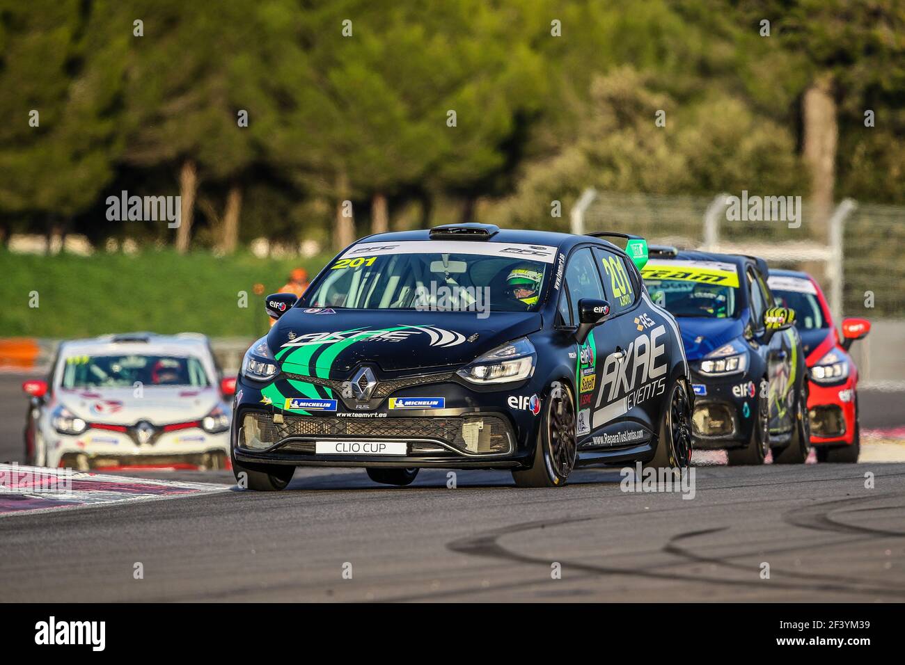 201 ROYO Alex (spa), Clio Cup team VRT, action during the 2018 ...