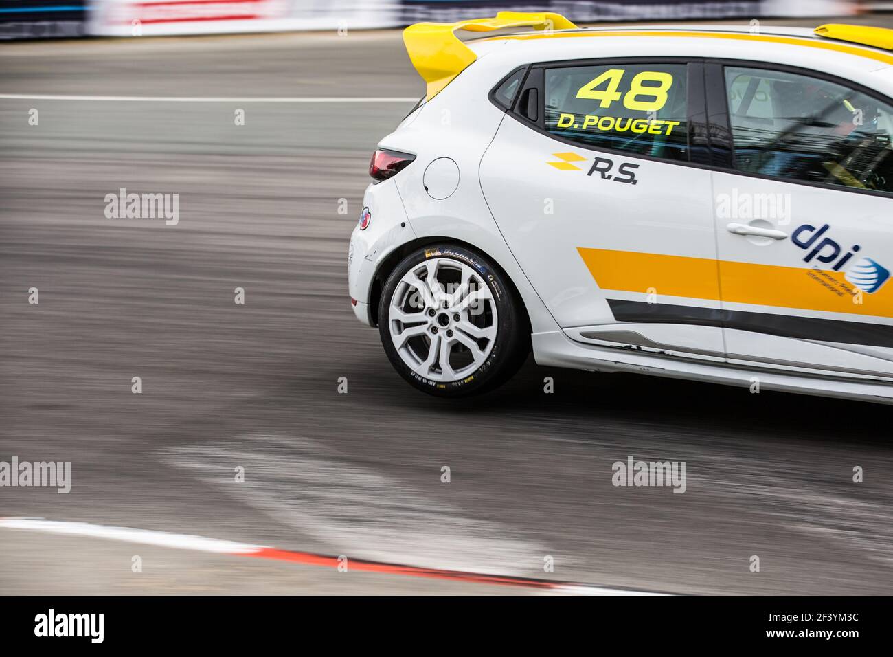48 POUGET David (fra), Renault Clio Cup team Milan competition, action ...
