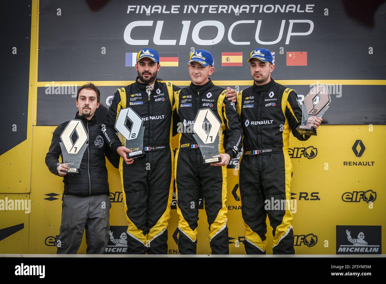 CHAUMAT Pierre Etienne (fra), Renault Clio Cup team TB2S, portrait ...