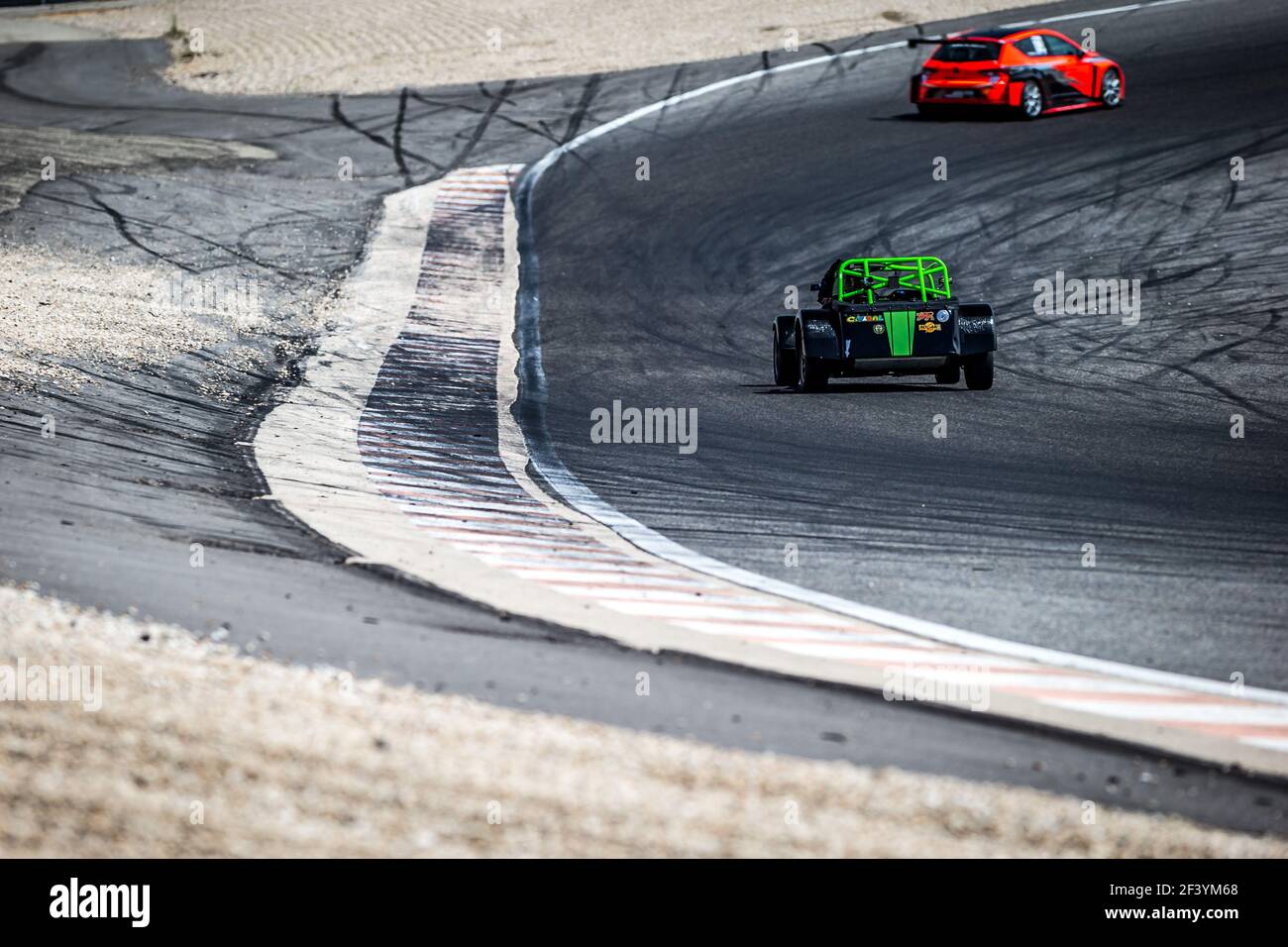 65 VIDAL CHRISTOPHE, CATERHAM, GT CLASS, action during the 2018 FFSA ...