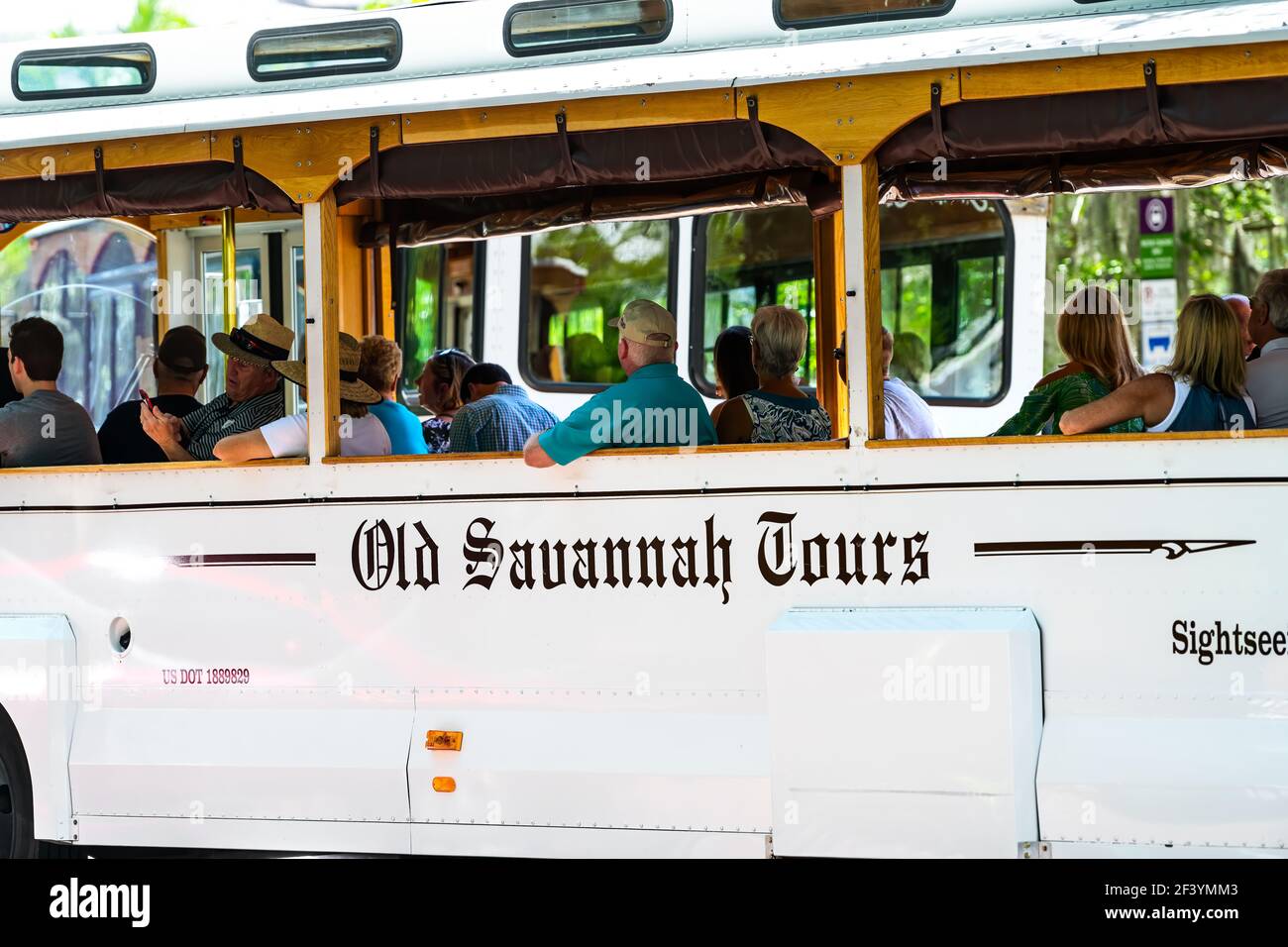 Old Savannah Trolley High Resolution Stock Photography and Images - Alamy