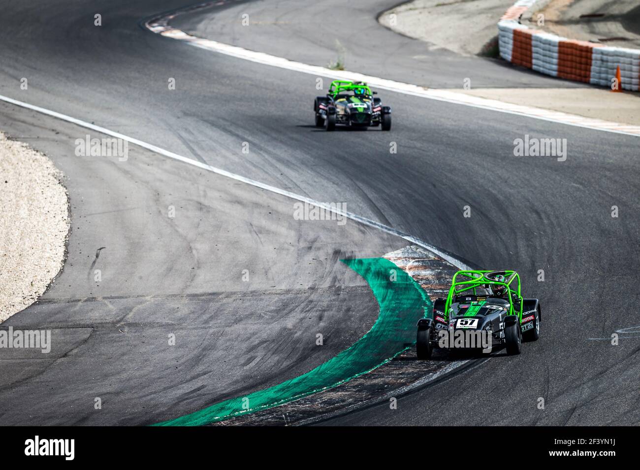 57 BOURDAT FREDERIC, CATERHAM, GT CLASS, action during the 2018 FFSA ...