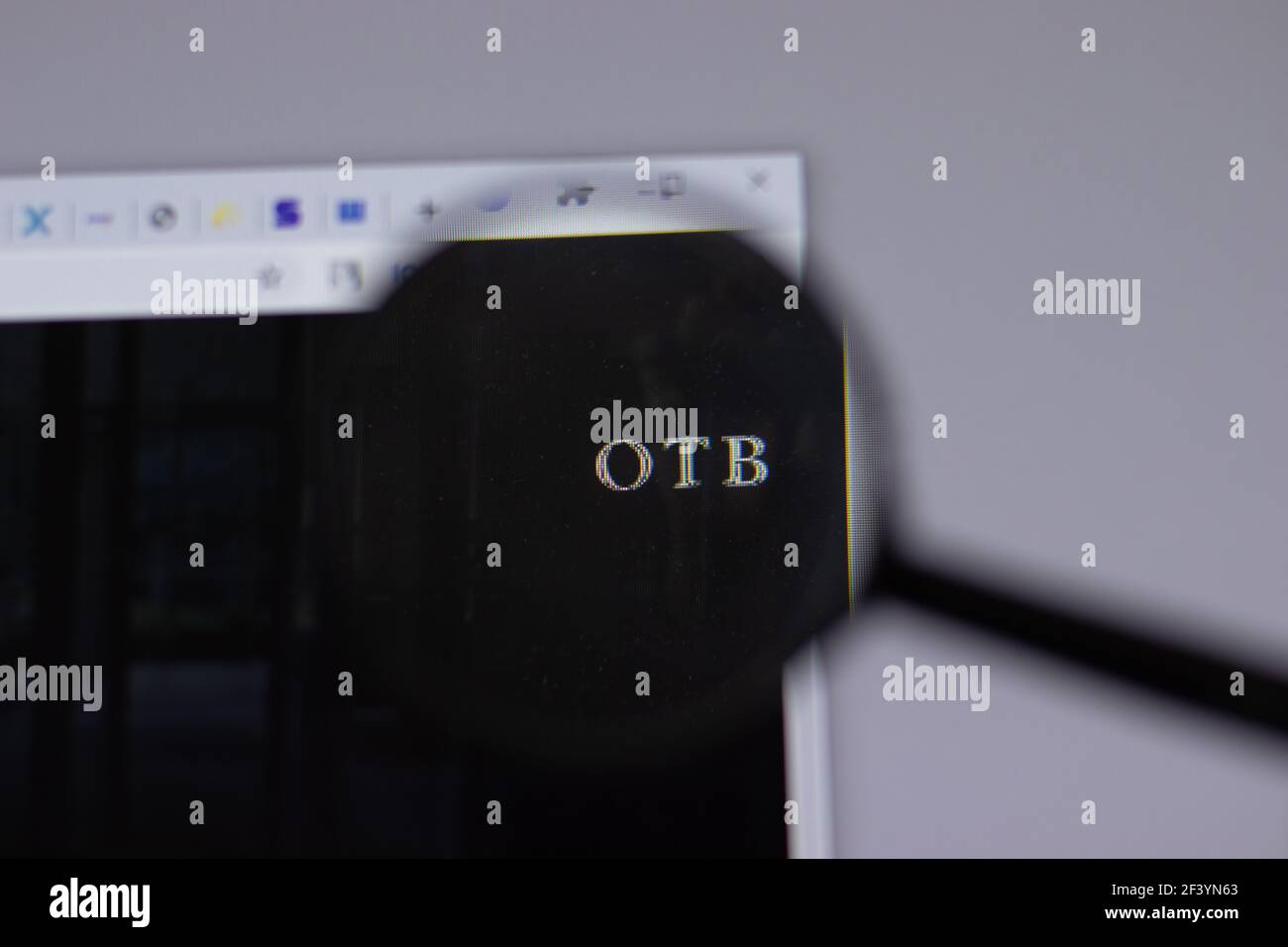 Otb website hi-res stock photography and images - Alamy