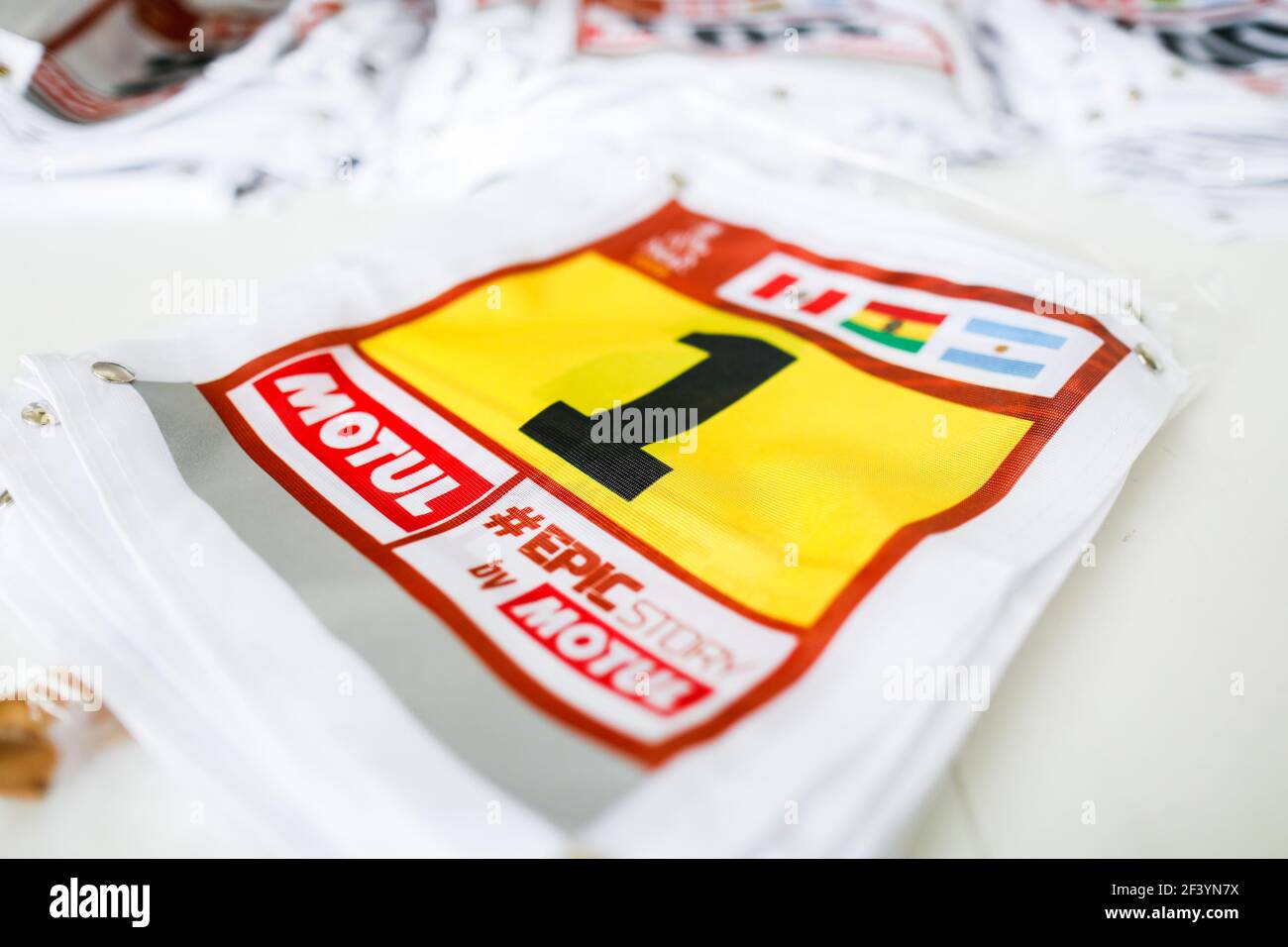 during the Dakar 2018, Scrutineering, verifications, Peru, on january 3 ...