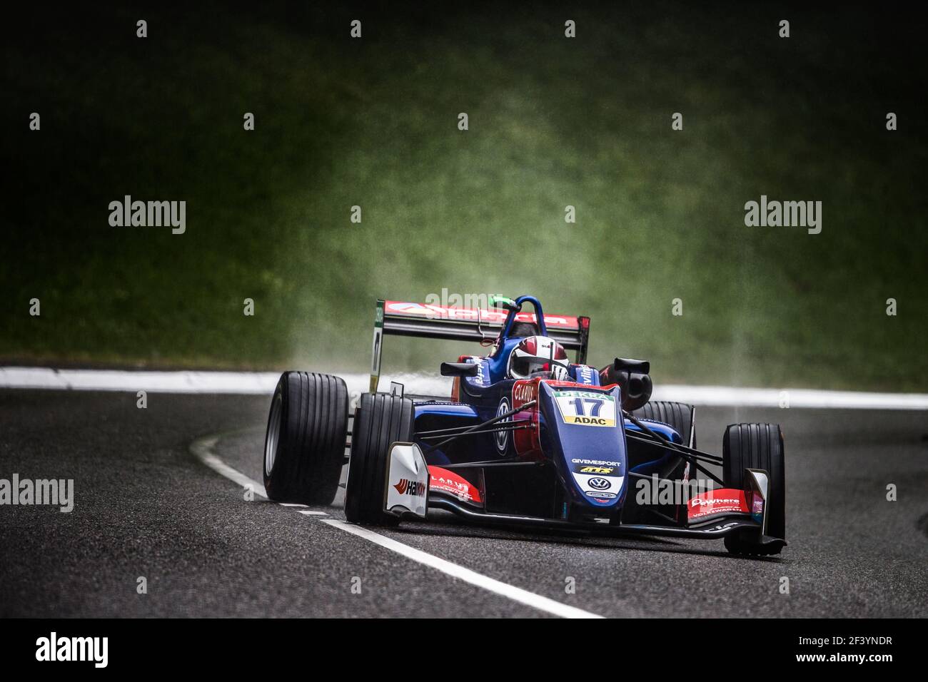 17 DEFRANCESCO Devlin (CAN), Carlin, F3 FIA European Championship, action during the 2018 Grand ...