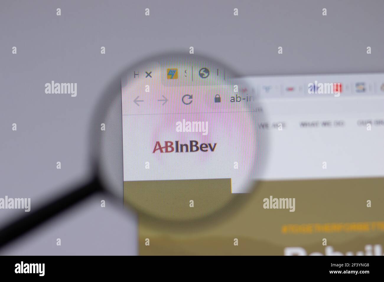 Abinbev logo hi-res stock photography and images - Alamy