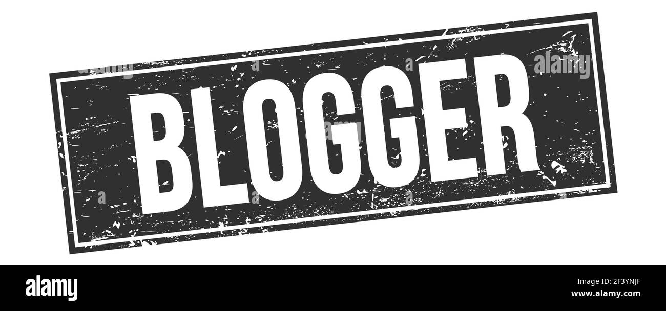 Blogger stamp hi-res stock photography and images - Alamy