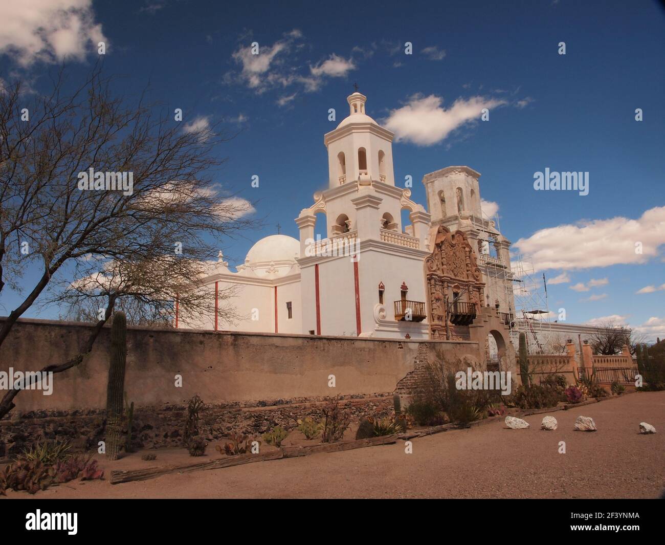 Spanish missions of southern arizona hi-res stock photography and ...