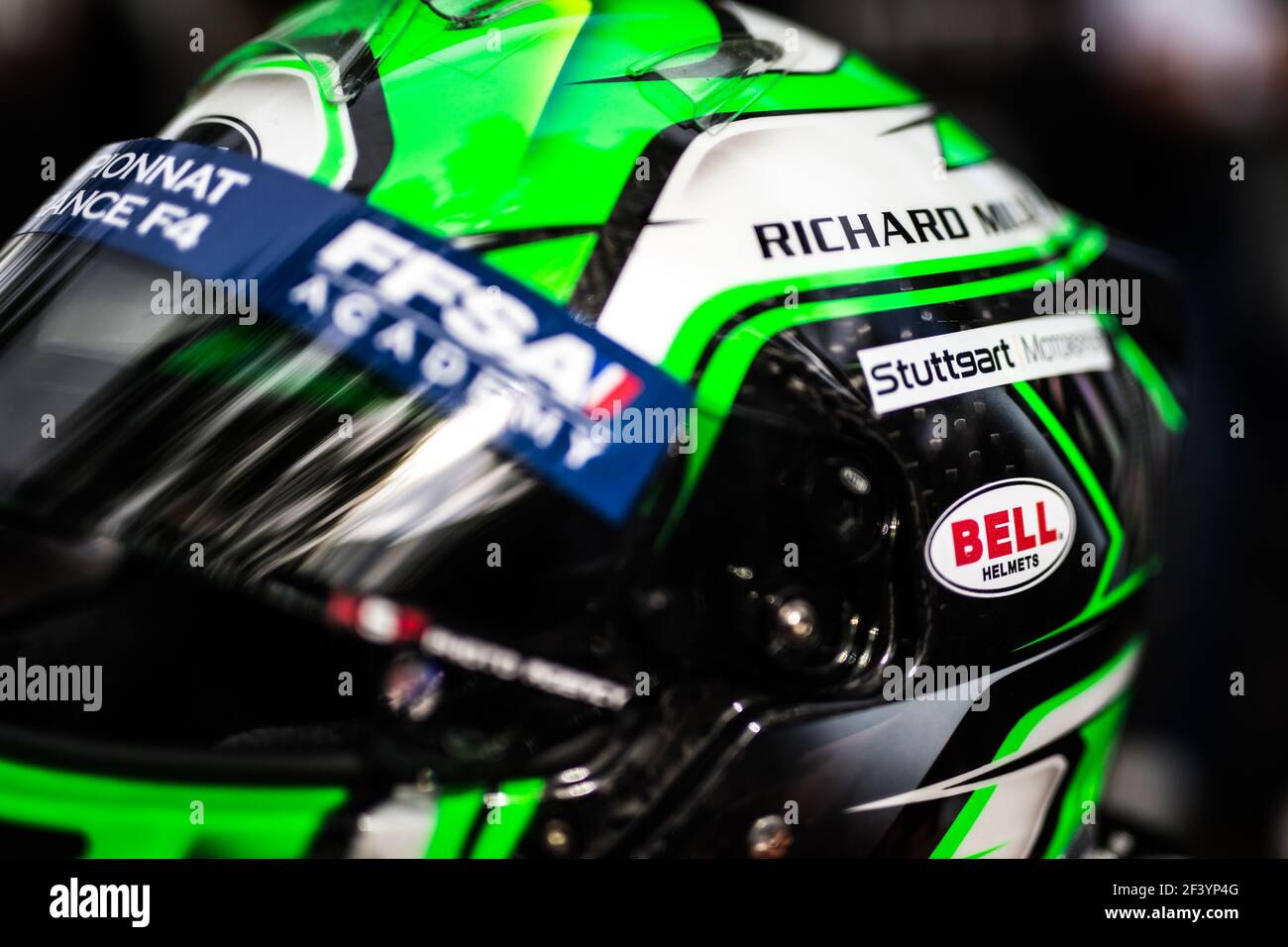 helmet COLLET Caio (bra), F4 FFSA Academy, portrait during the 2018 ...