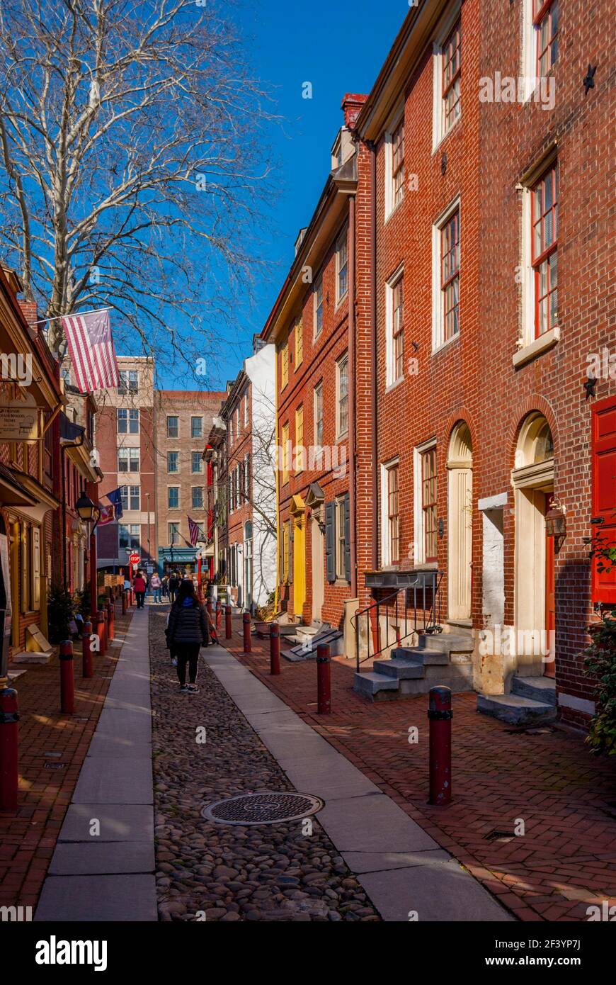 Elfreth's alley museum house hi-res stock photography and images - Alamy