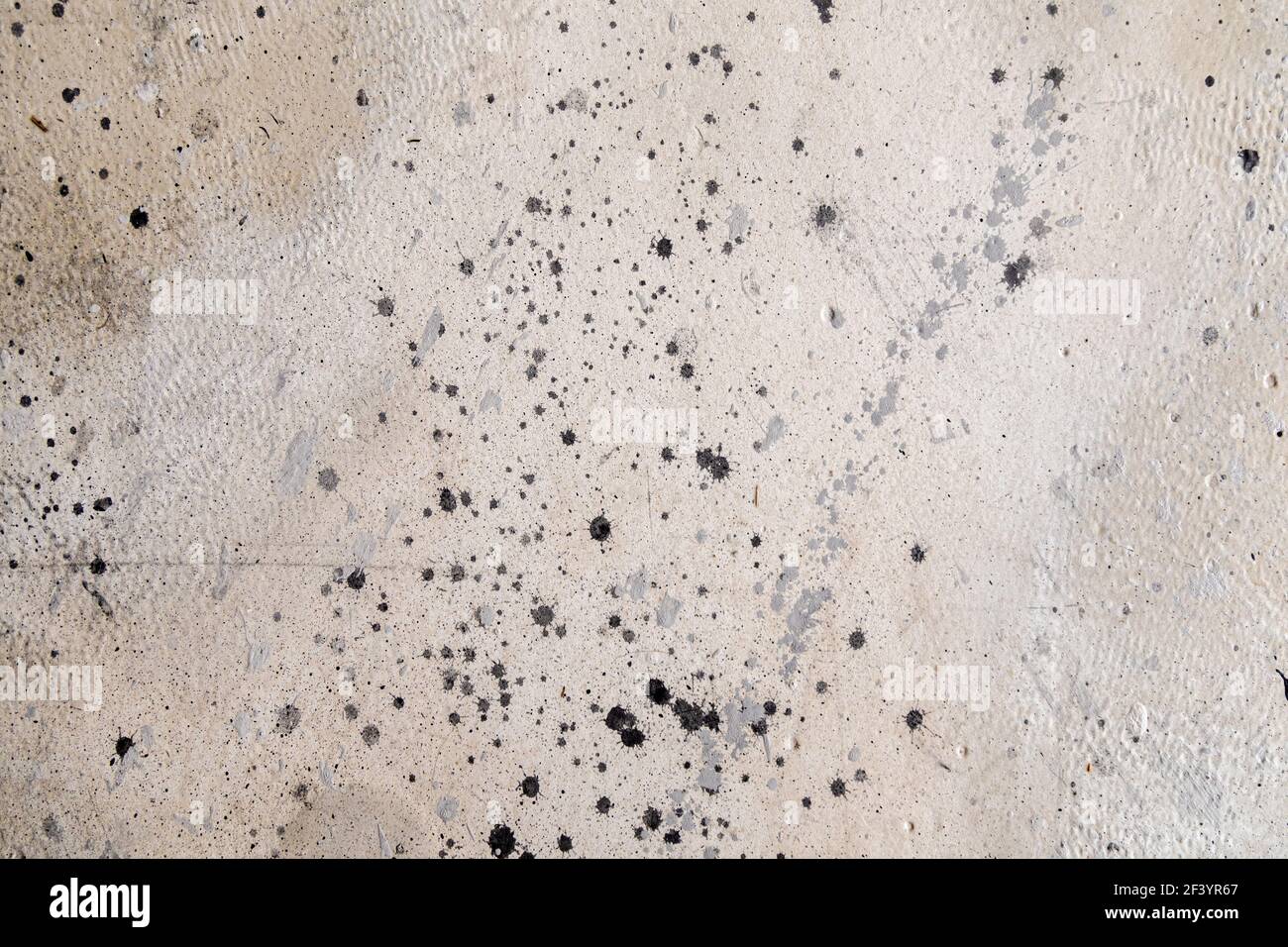 gray background splatter masonry paint . Bad home interior decoration ...