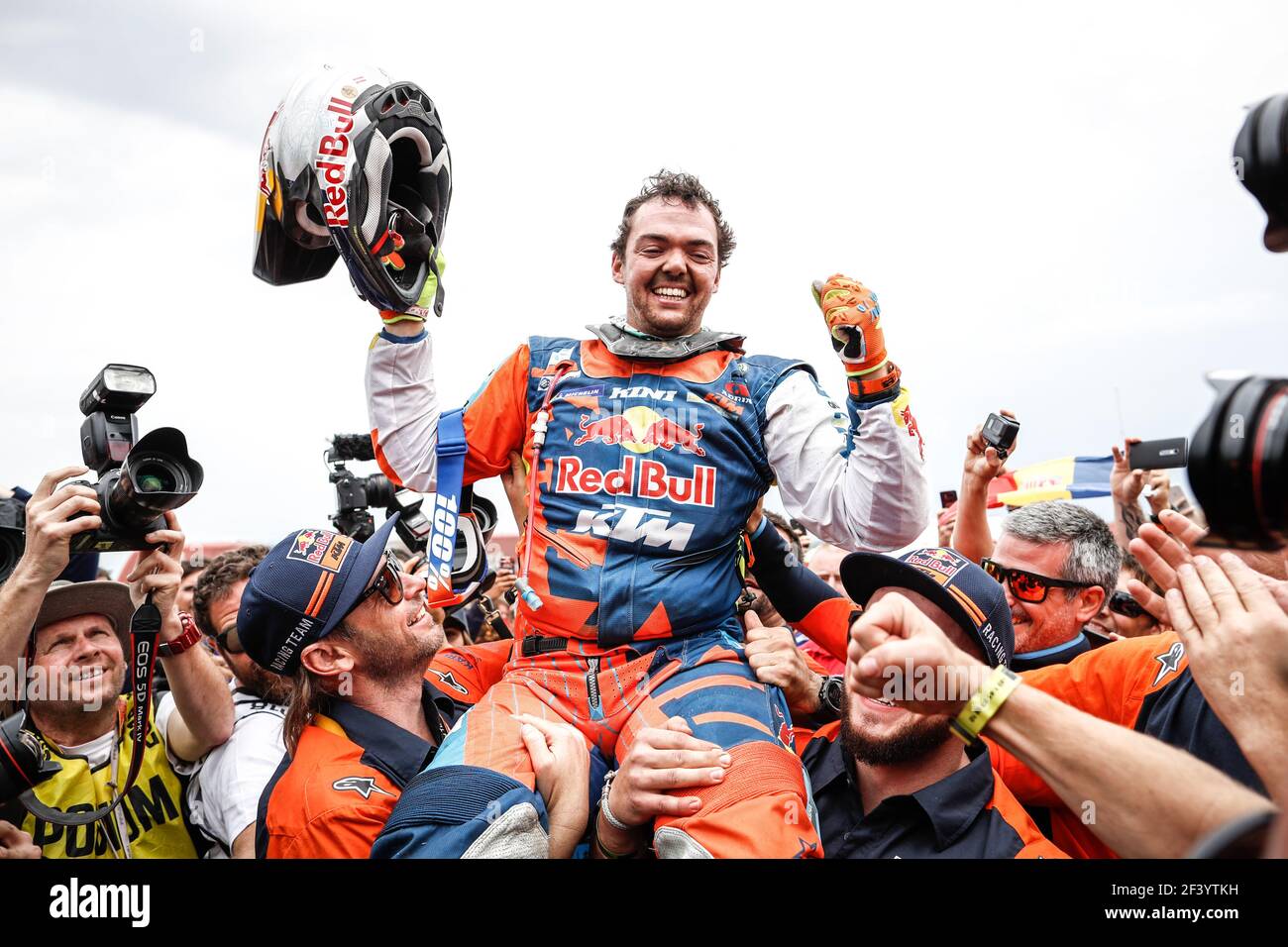 WALKNER MATTHIAS (AUT), KTM, moto, bike, portrait during the Dakar 2018 ...