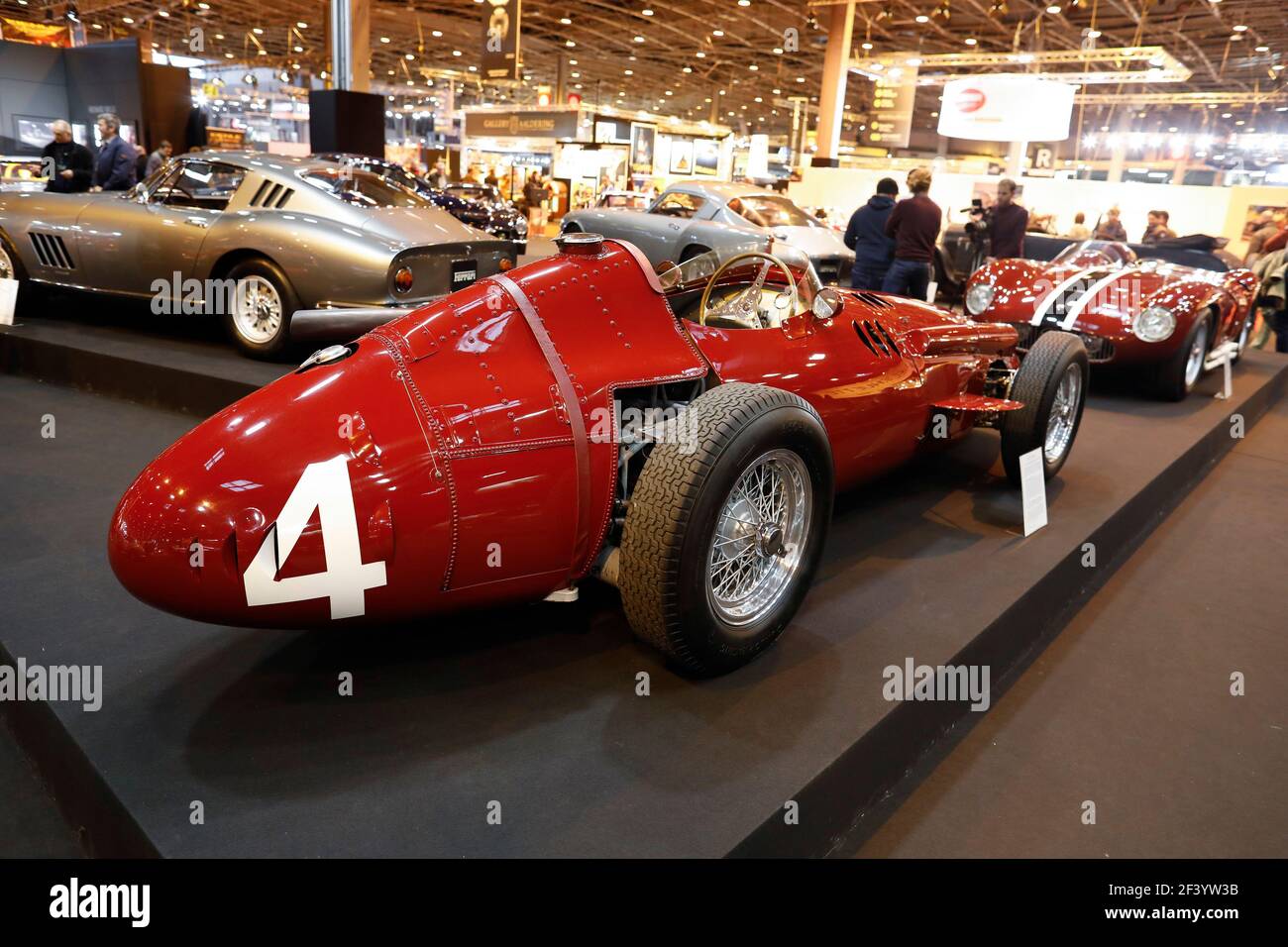 Maserati 250 F during the Retromobile Show, from February 6 to 11, 2018 ...
