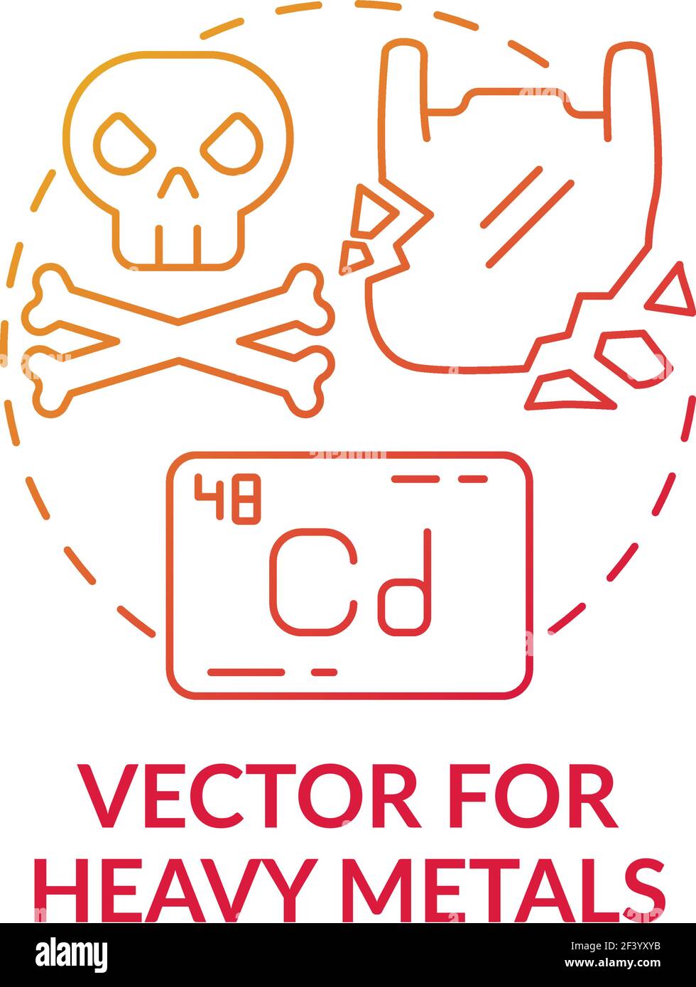 Vector for heavy metals concept icon Stock Vector Image & Art - Alamy