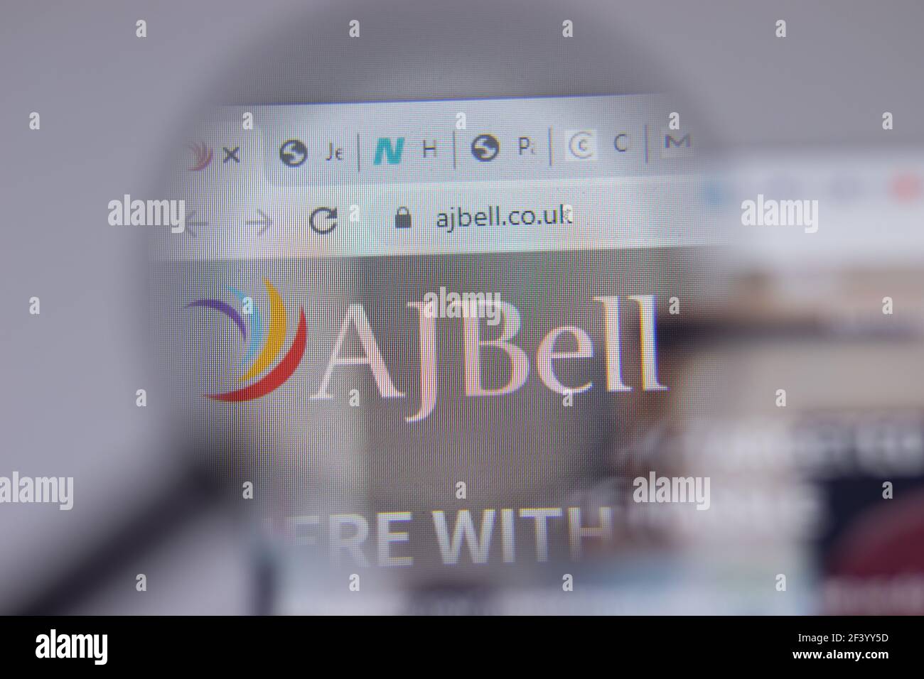 Aj bell logo hi-res stock photography and images - Alamy