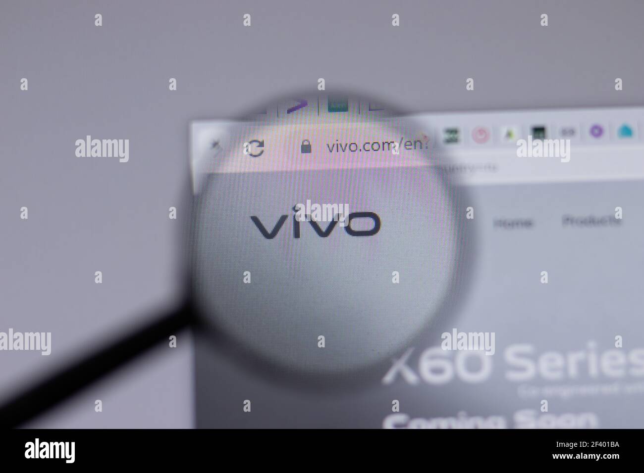 Vivo logo hi-res stock photography and images - Alamy