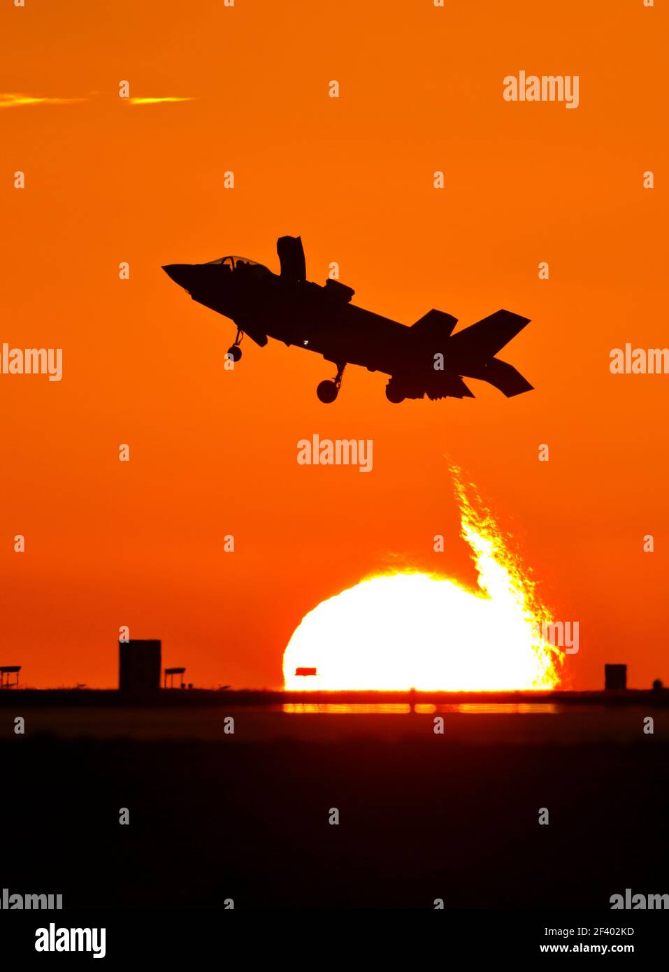 Lockheed Martin F-35B Lightning II at RAF Marham in Norfolk, England ...