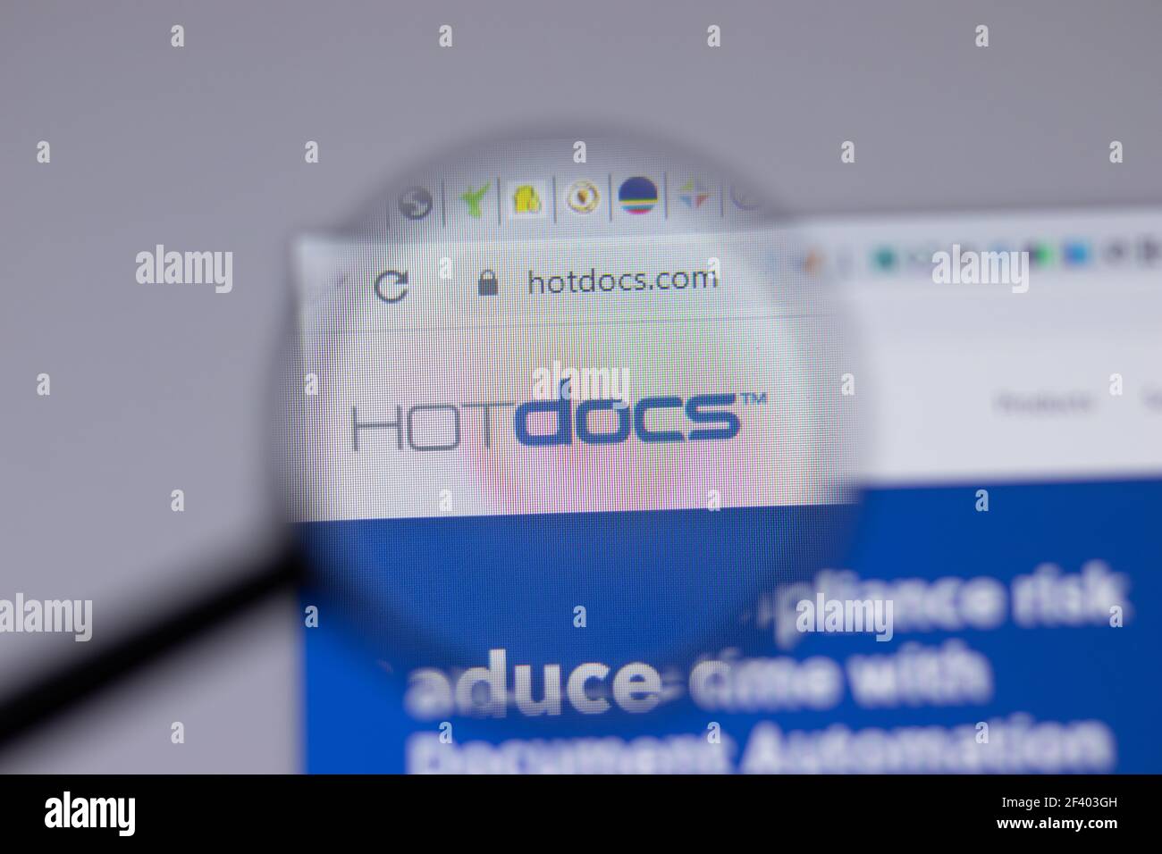 Hotdocs logo hi-res stock photography and images - Alamy