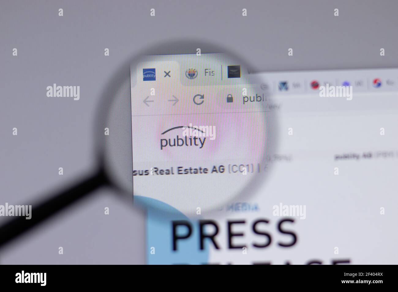 Publity logo hi-res stock photography and images - Alamy