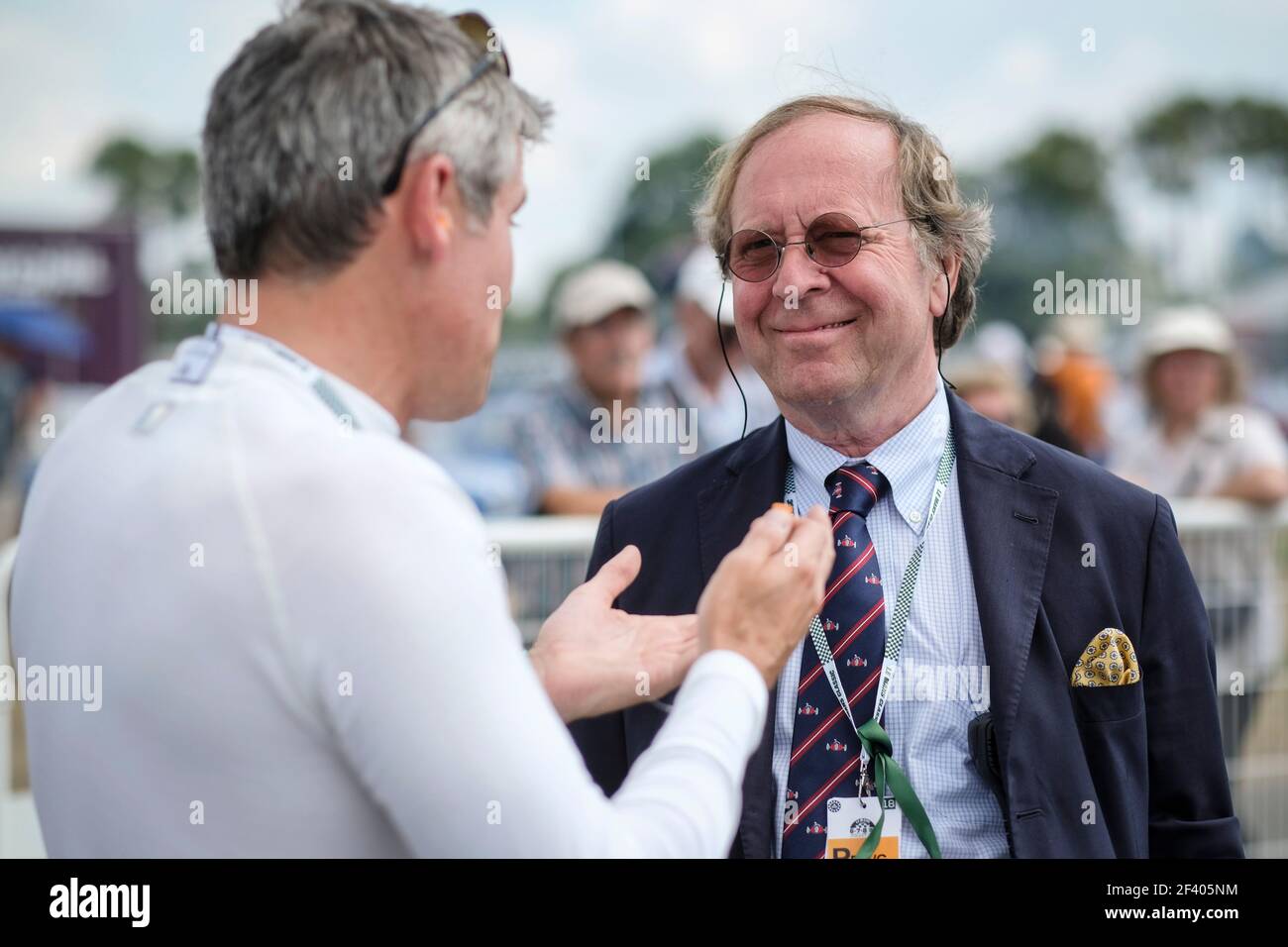PETER Patrick creator and founder of Peter Auto during the 2018 Le Mans ...