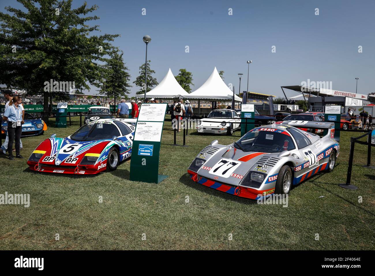 WM Peugeot P77 during the 2018 Le Mans Classic, France from July 6 to 8 ...