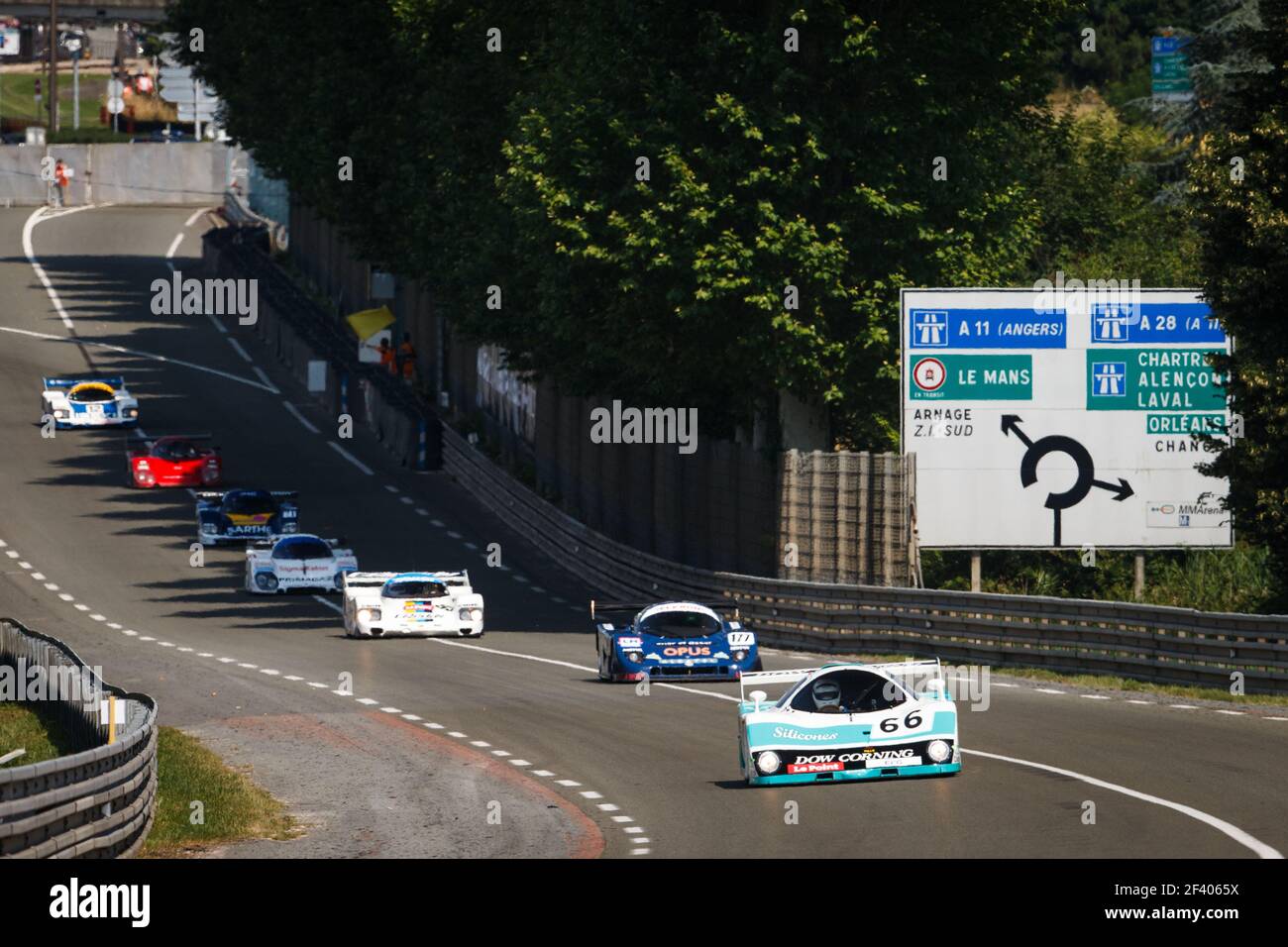 66 TITFORD/REEVES (gbr/gbr), EMKA C84/1 Aston Martin, action during the ...