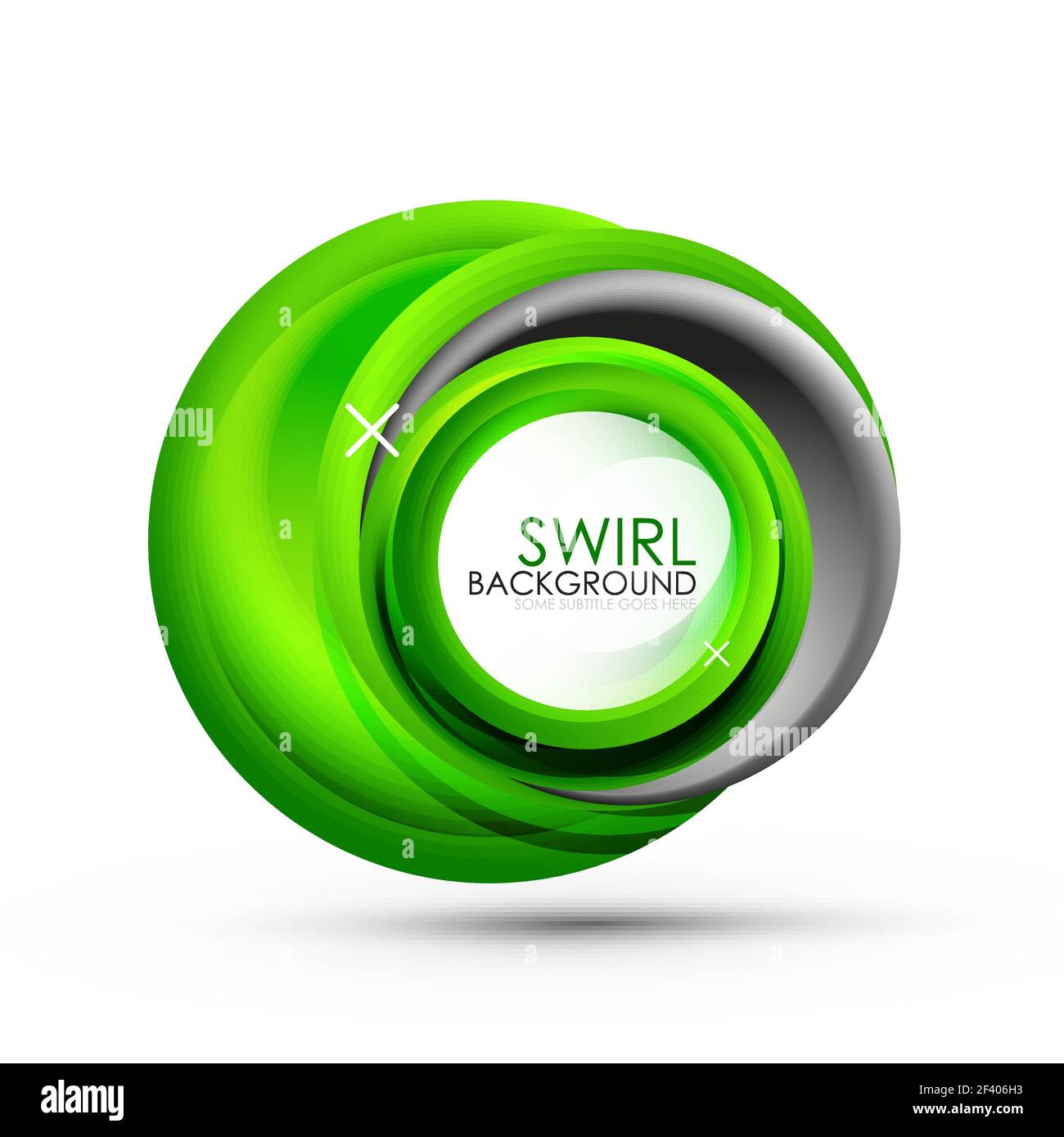 Spiral swirl flowing lines 3d vector abstract background. Spiral swirl ...