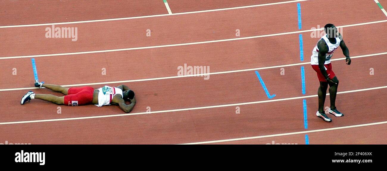 Men's 100m final commonwealth hi-res stock photography and images - Alamy